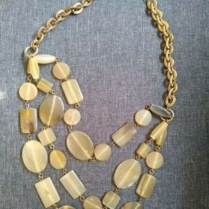 Talbots | Jewelry | Vintage Talbots Blonde Tortoise Shell Necklace | Poshmark